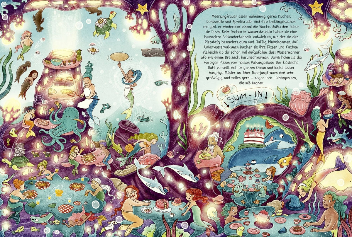 Oetinger Children's Book "101 Mermaids and Everything You Need to Know ...
