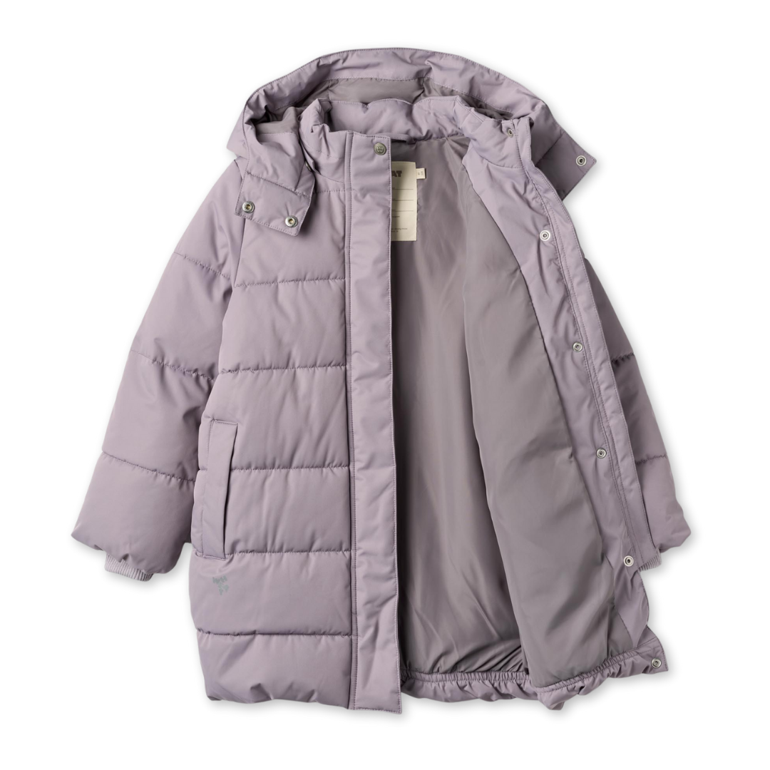 Wheat Puffer Coat "Yrsa" GRS - dark lavender – KND